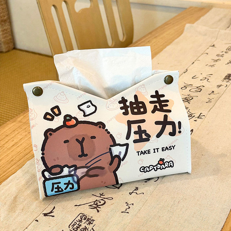 [Ready Stock Ready Stock Shipment] Cute Tissue Box Creative Cream Color ...