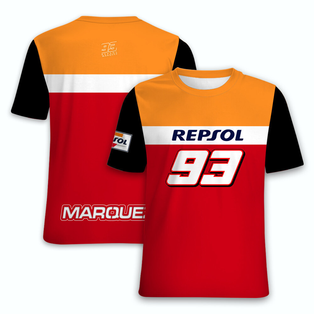 Repsol 2025 fashion Honda Tshirt Sublimation Microfiber Quickdry ...