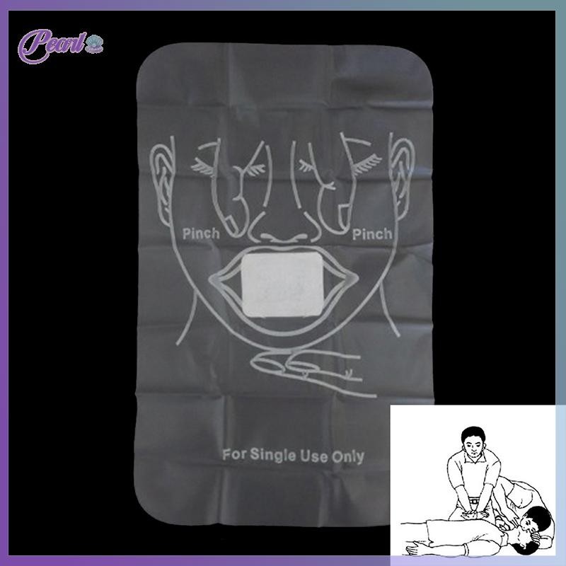 New 10Pcs Cpr Facial Shields Disposable Cpr Face Mask Barrier First Aid ...