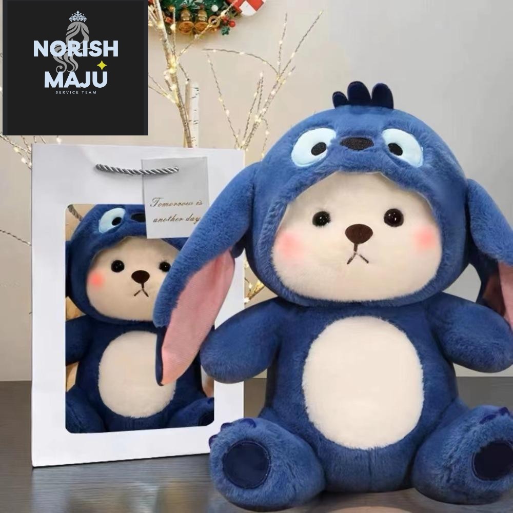 MiniUtensilAndTools Stuffed Animal, 25cm Lina Bear Plush Doll Toy ...