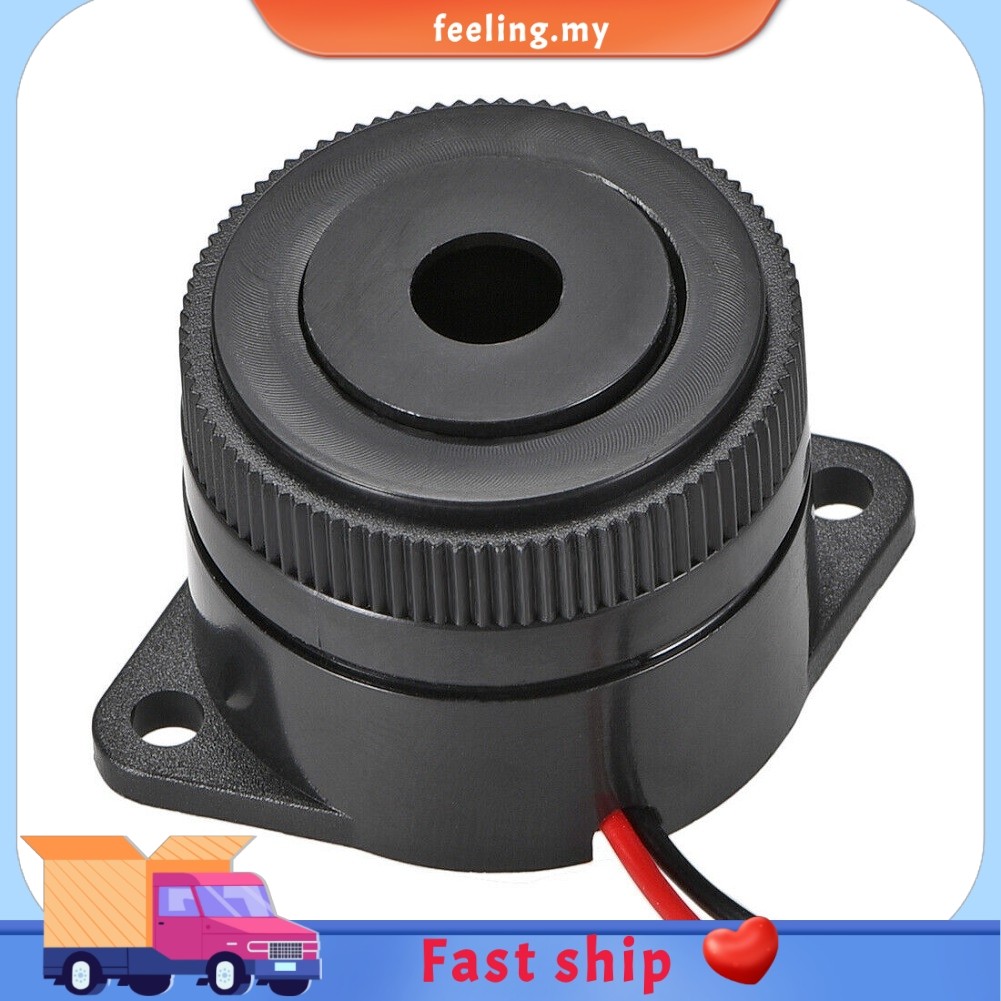 DC 12V Active Electronic Buzzer Alarm Sounder Continuous 90dB Beep ...