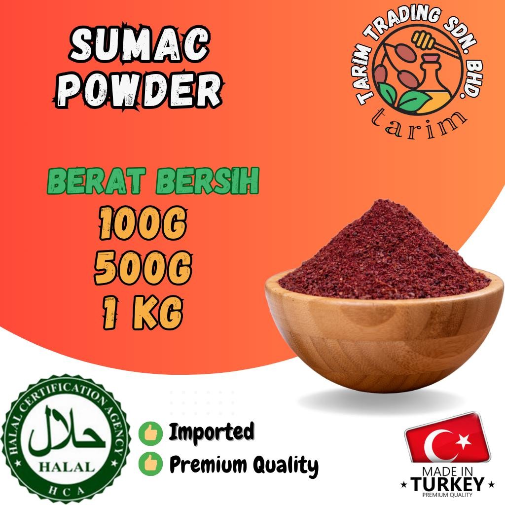 Sumac Powder (Imported From Turkey) Halal | Shopee Malaysia
