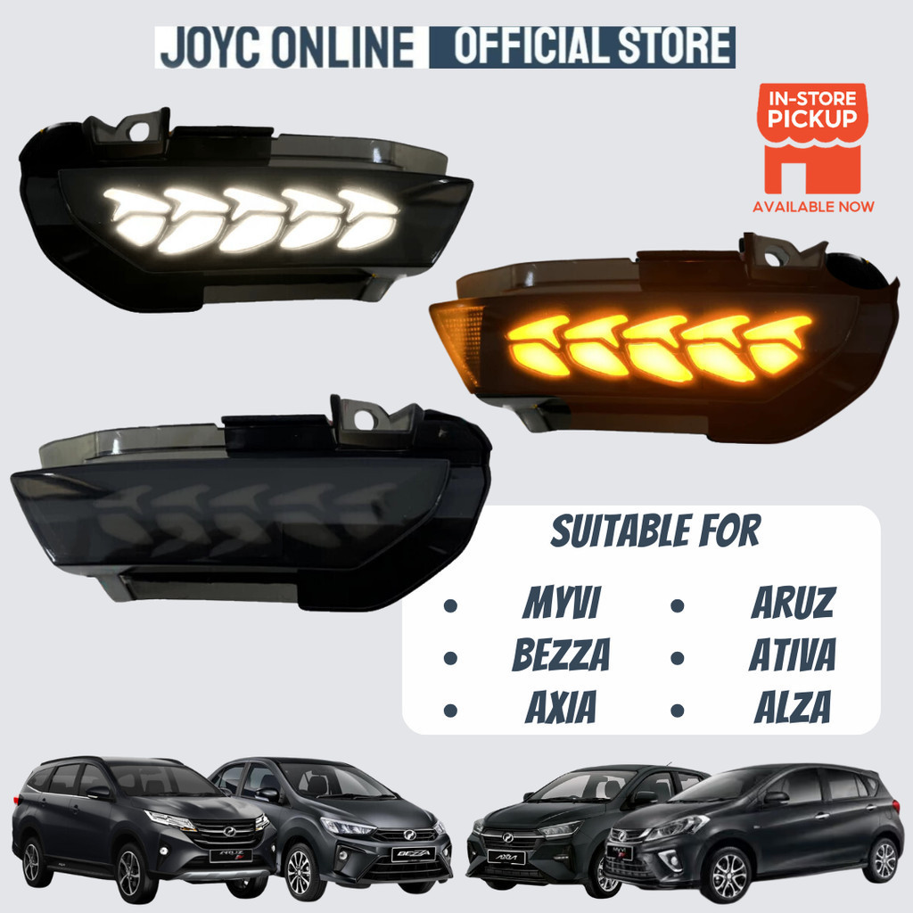 Perodua Bezza Myvi Axia Aruz Alza Ativa Side Mirror LED Signal Light ...