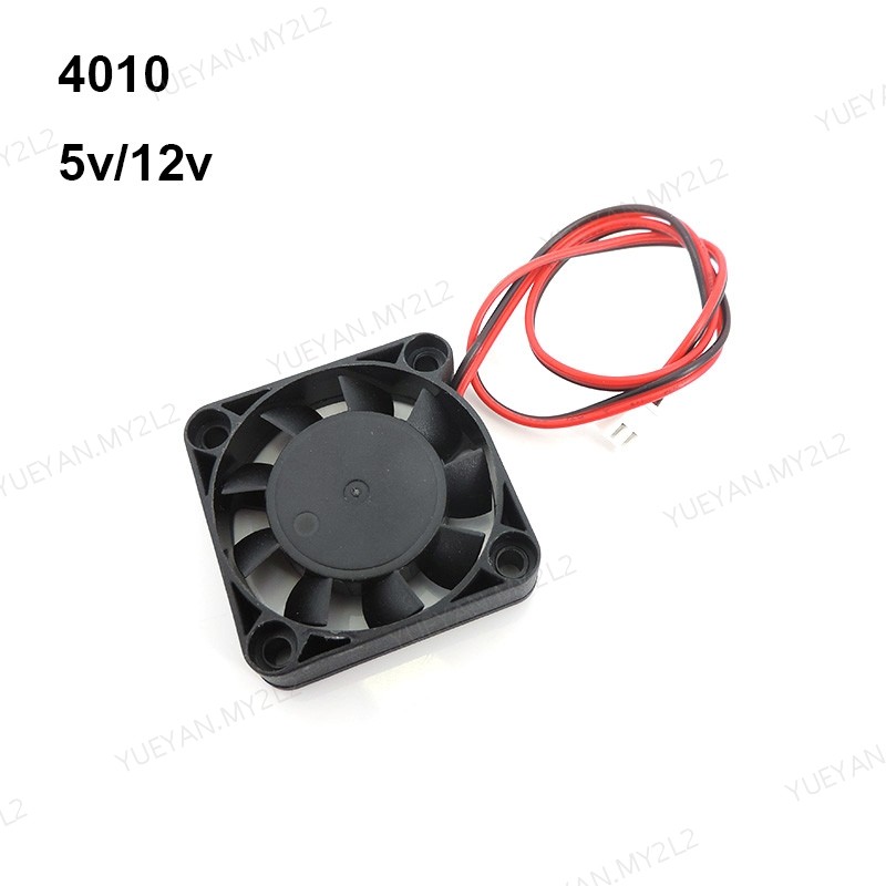 DC 5V 12V 4010 40x40x10MM Cooling Fan Centrifugal Turbine Blower oil Fluid Bearing 7500RPM for ...