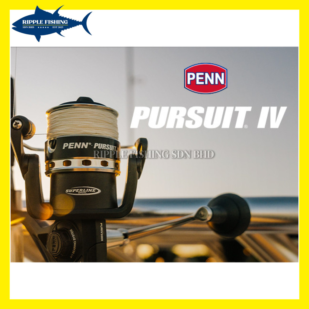 NEW PENN PURSUIT IV PUR4 Lightweight Spinning Reel | Shopee Malaysia