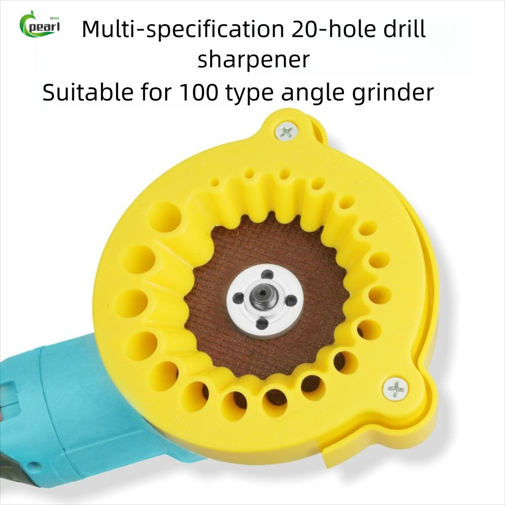 PEARL Drill Bit Sharpener, Drill Grinding Tool Portable Drill Grinder ...