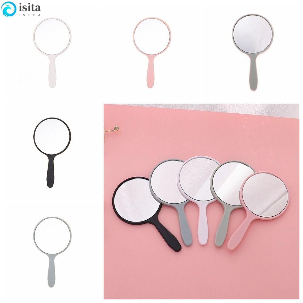 ISITA Makeup Mirror, DIY Handheld Round Handheld Mirror, Cute Small ...