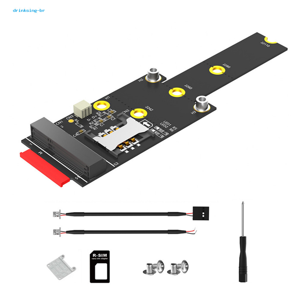 (Drinksing) Mini Pcie Nvme Adapter Adapter Card Mini Pcie Ssd Nvme ...