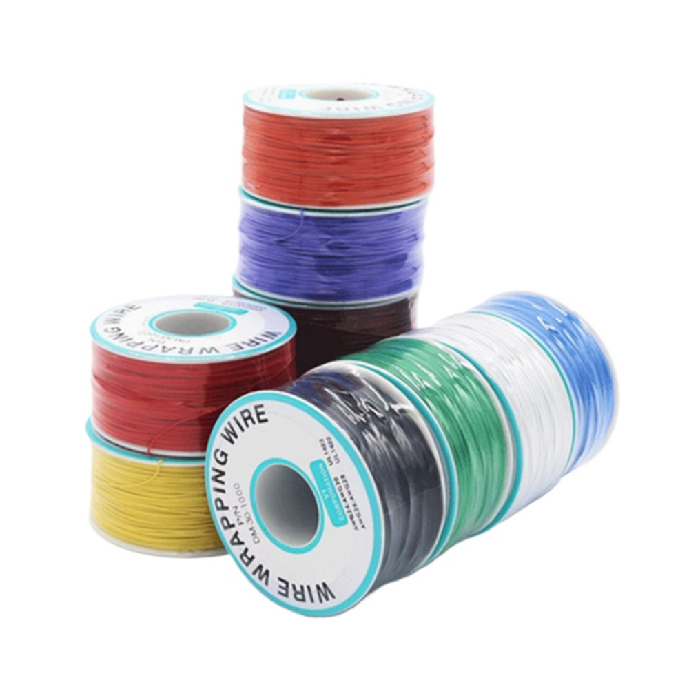 250 Meters AWG30 Wrapping Wire Single Strand Copper Cable Ok Wire ...
