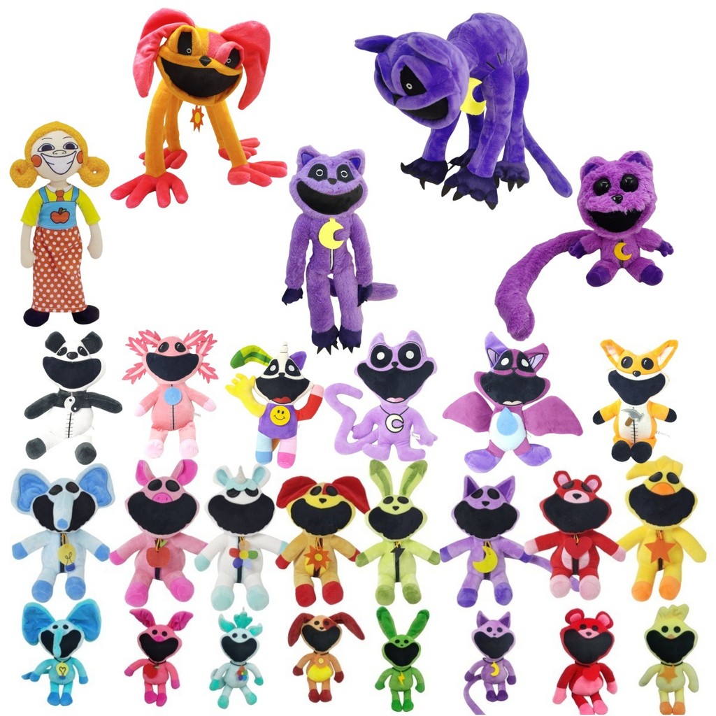 poppy playtime Chapter 4 Wireaby Pianosauro Nightmare Critters Plush ...