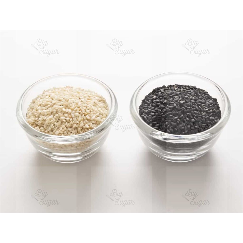 White| Black Sesame Seed/ Bijan Putih| Hitam 黑芝麻 白芝麻- 100gm| 250gm ...