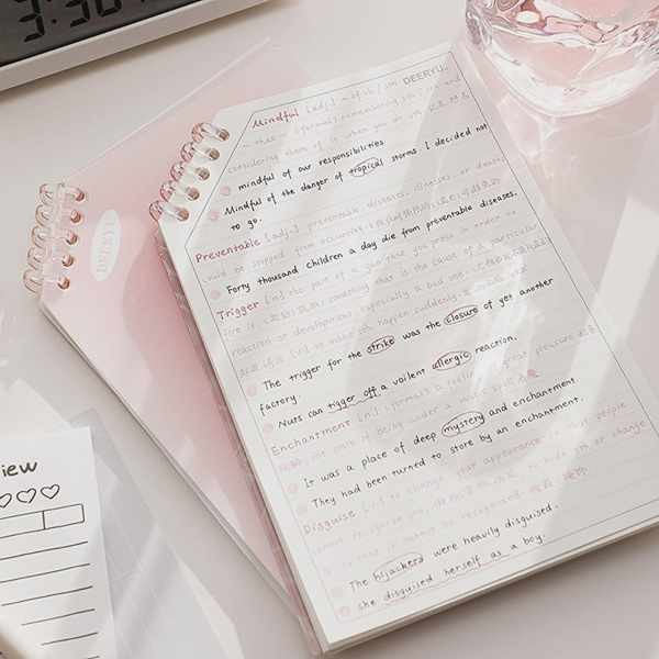 notebook aesthetic notebook a4 notebook custom A5 buku nota garis ...