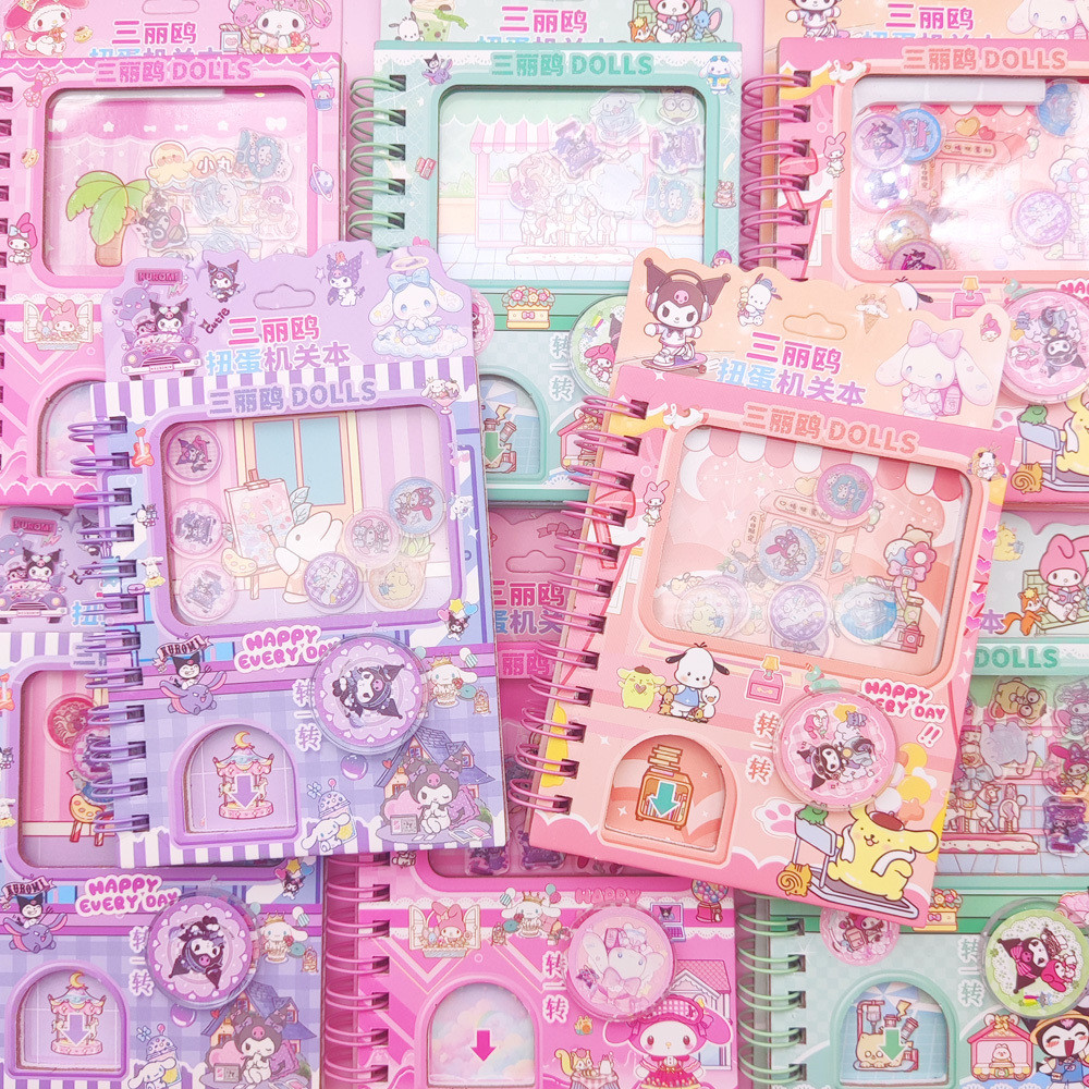 [Ready Stock] Notepad Hot-selling Sanrio Labubu Gashapon Organ Student ...