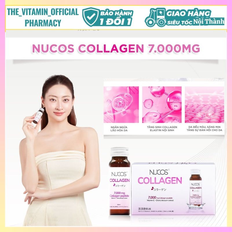 Nucos Collagen 7.000 hydrolyzed Collagen nourishes skin, brightens and ...