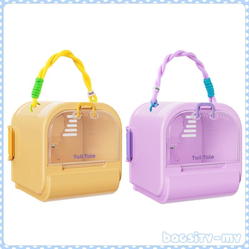 [BaosityMY] Small Animal Carry Cage, Hamster Travel Carrier Cage ...