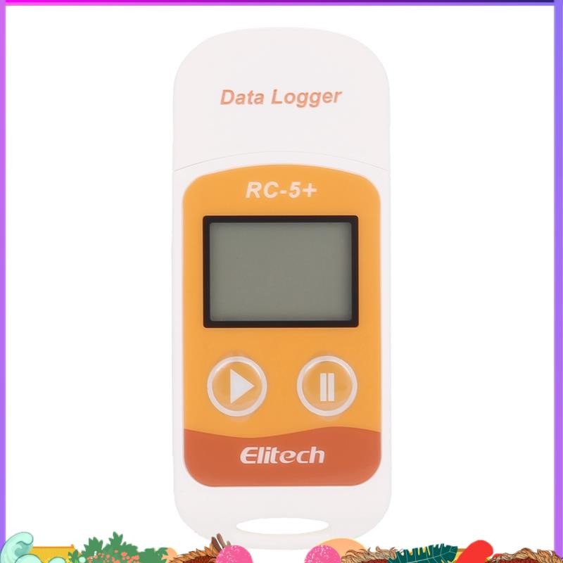 RC-5+ PDF USB Temperature Data Logger Reusable Recorder 32000 Points for Refrigeration, Cold ...