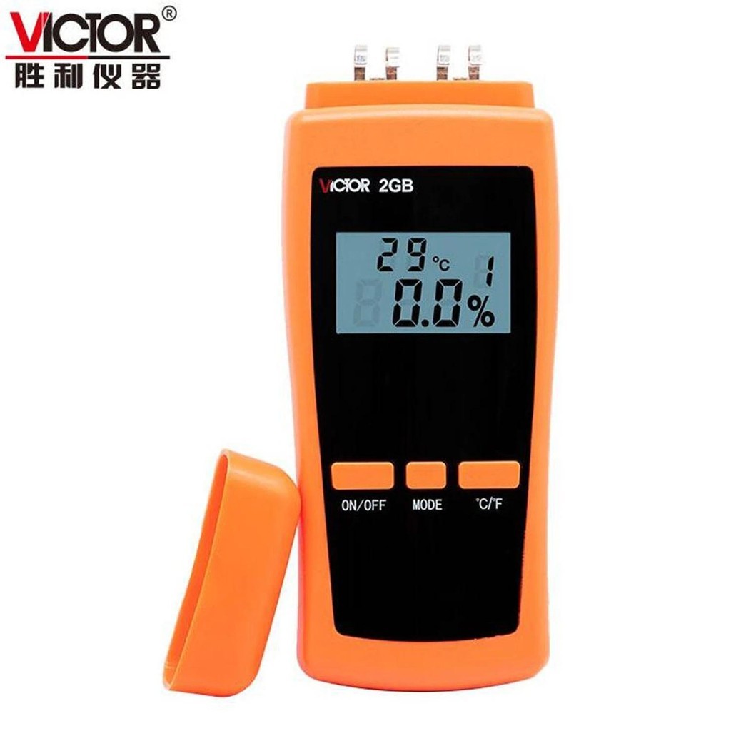 VICTOR VC2GB LCD Intelligent Paper Moisture Tester Meter Digital LCD ...
