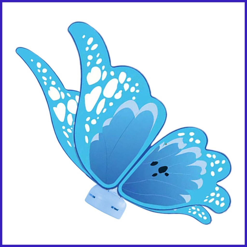 Halloween Angel Wings Lighted Battery Powered Automatic Flap Costume ...