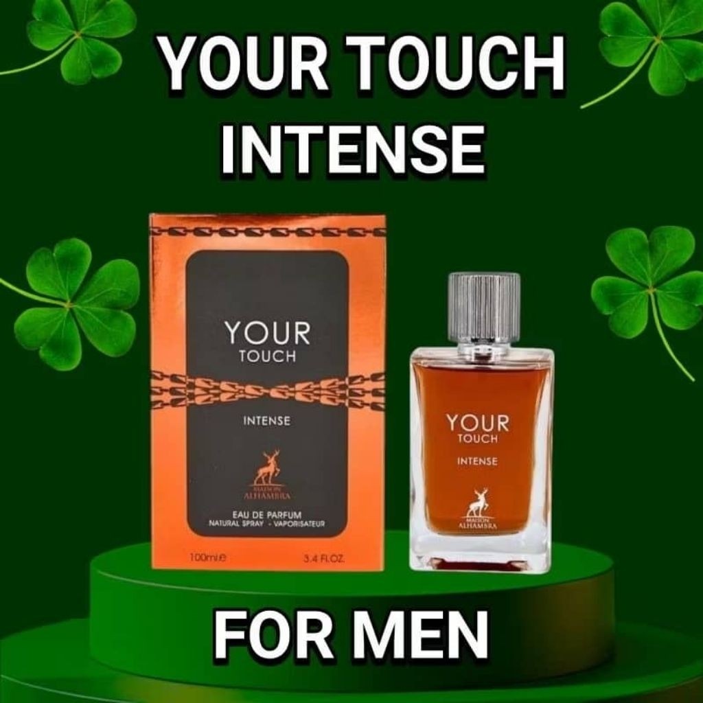Maison Alhambra Your Touch Intense is an eau de parfum for men | Shopee ...