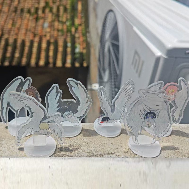 6Pcs/Pack New Anime Angel Wings Alien Stage Mizi Sua Till Ivan Hyuna ...