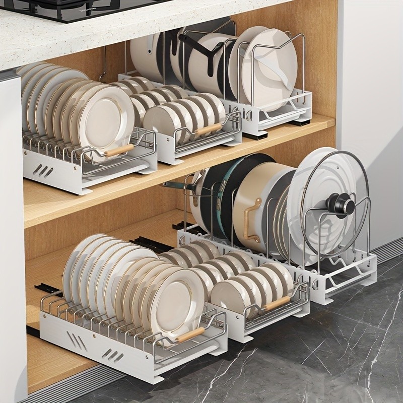 Pull Out Cabinet Organizer Pots And Pans Organizer Under Cabinet ...