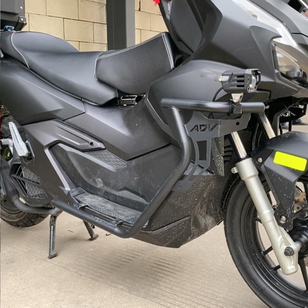 ADV-160 2024 Motorcycle Highway Bar Front Engine Bumper Guard Frash Stunt Cage Crash Bar Engine ...