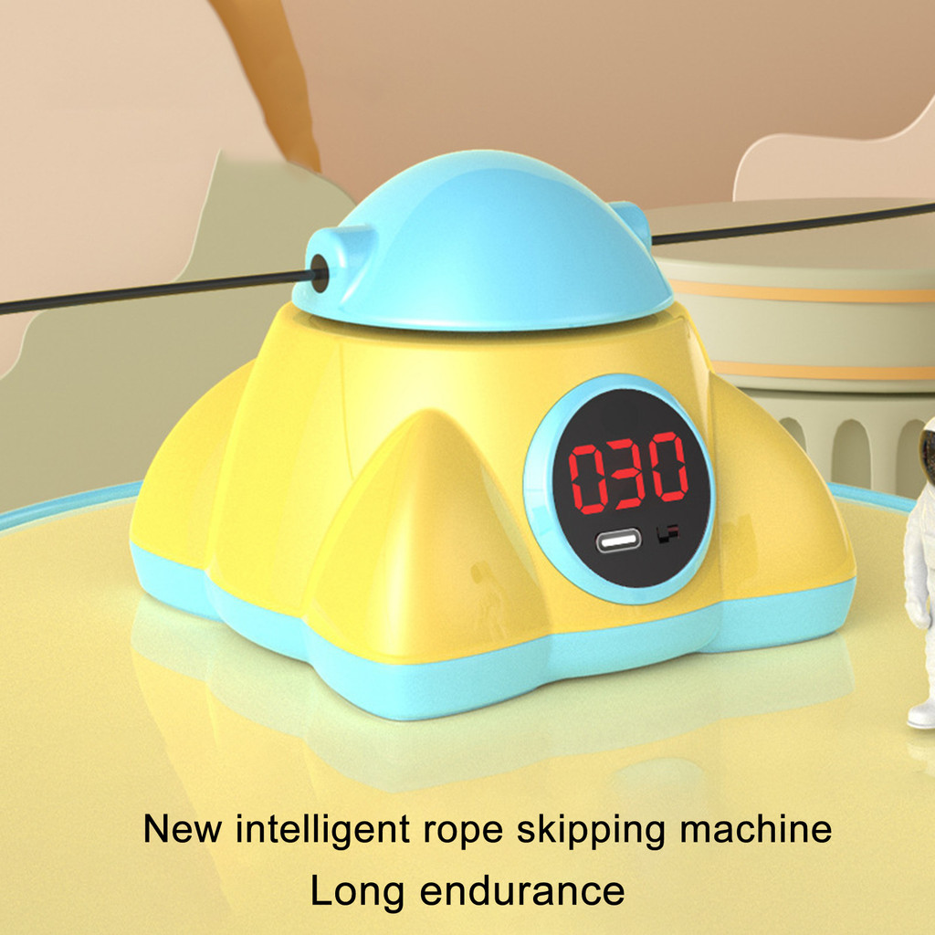 WAN- Smart Electric Jump Rope Machine with Remote Control LCD Screen ...