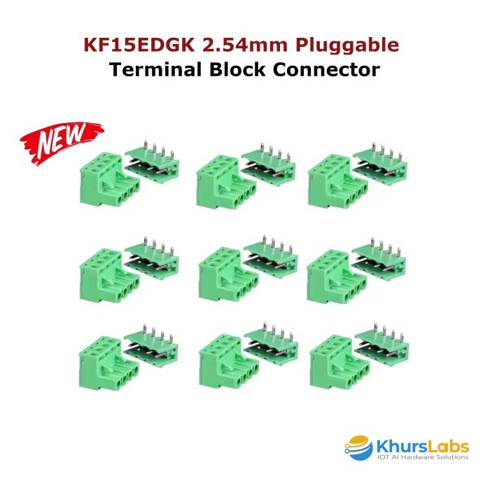 Gb99 KF15EDGK-2.54mm Male Female Pluggable Terminal Block Connector ...