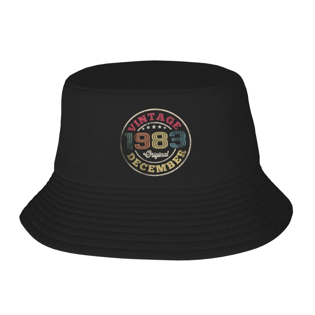 Vintage December 1983 Legend 37Th Birthday Fisherman's Hat Bucket Hat ...