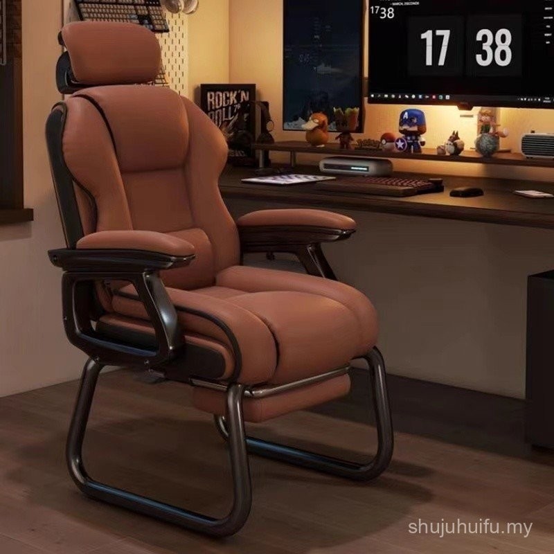 Bow Foot Office Chair Comfortable Sedentary Computer Chair Household ...