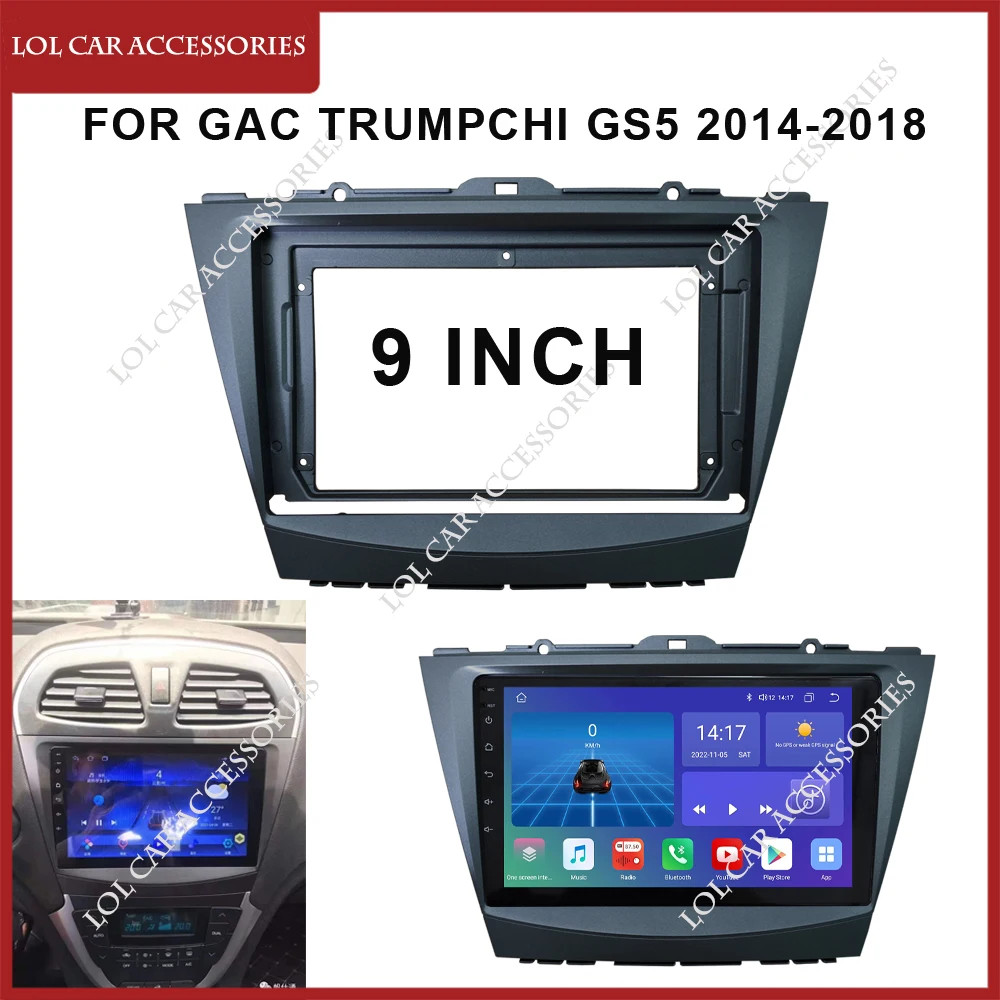 EZ-9 Inch For GAC Trumpchi GS5 2014-2018 Car Radio Stereo Head Unit 2Din GPS MP5 Android Player ...