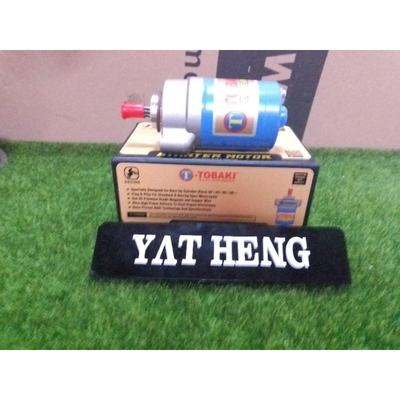 STARTER MOTOR ASSY RACING Y15ZR TOBAKI starter motor racing tobaki ...