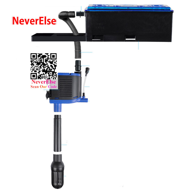 Multi-function Aquarium Filter Pump, Aquarium Water Pump Fish Tank ...