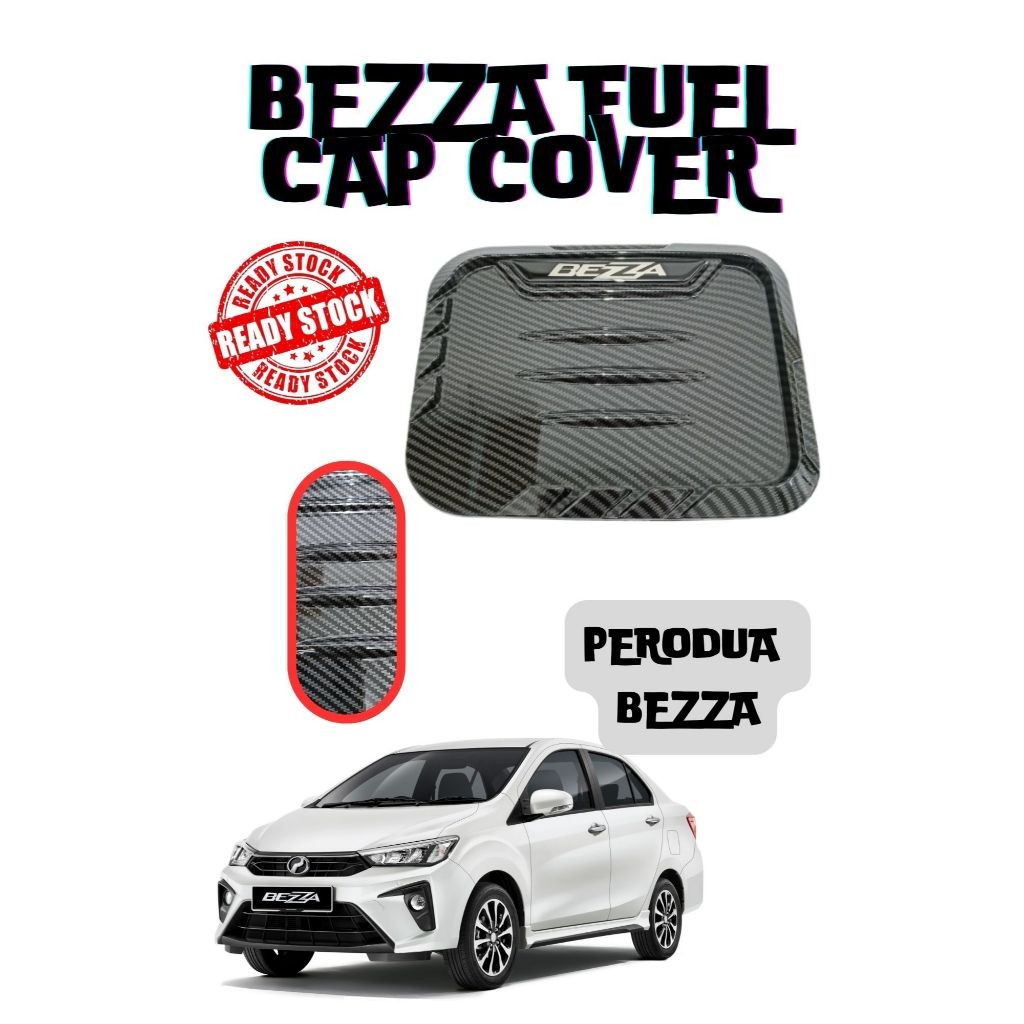 PERODUA BEZZA FUEL CAP COVER/FUEL CAP TRIM DESIGN CARBON FOR 1 PCS ...