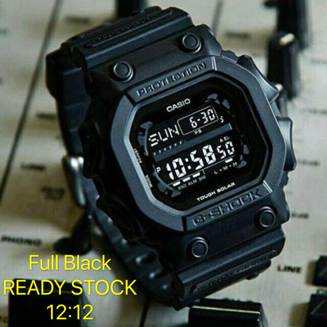 Casio_G_$hock KING Full Black | Shopee Malaysia