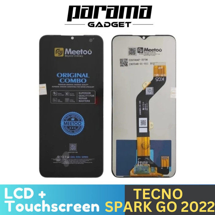 LCD TECNO SPARK GO 2022 KG5 KG5H BD4 BD4A Touchscreen original meetoo ...