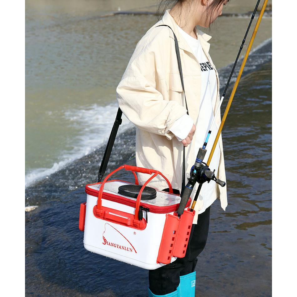 Lure Stream Live Fish Bucket Horse Mouth Fish Bucket Fishing Bucket ...