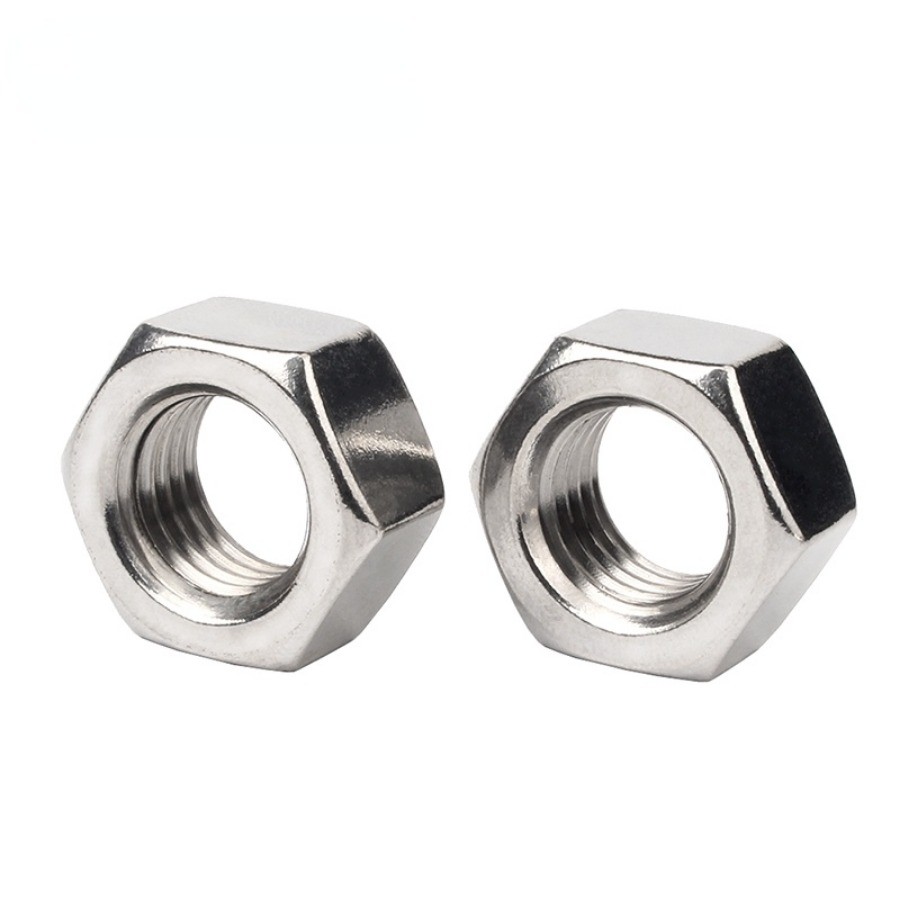 Hex Nut Stainless Steel 304/Hexagon Benang terbalik Nut M4-M20 (XZM1-YL-MY-Y) | Shopee Malaysia