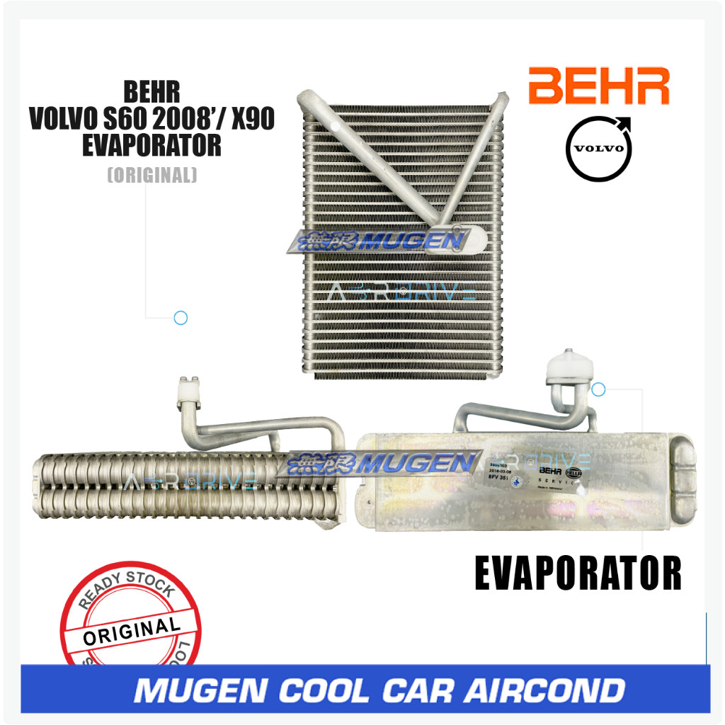 ORIGINAL BEHR VOLVO S60 2008/ XC90 COOLING COIL | Shopee Malaysia