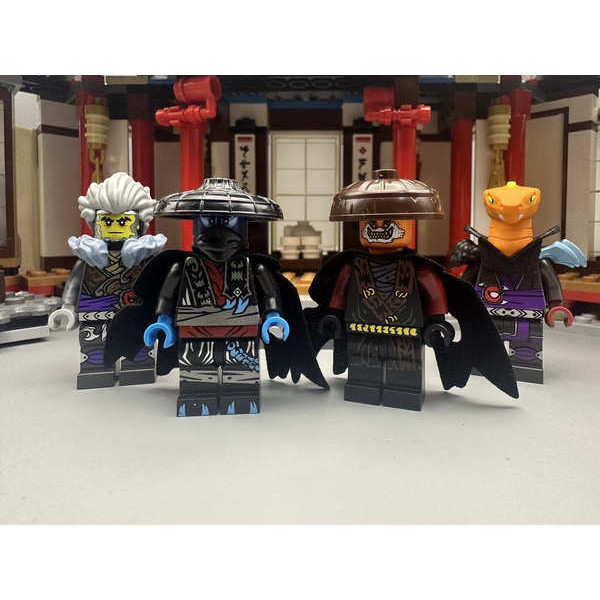 lego brick lego ninjago robot NINJAGO® 3rd Party Ban Five, Noct, Rox ...