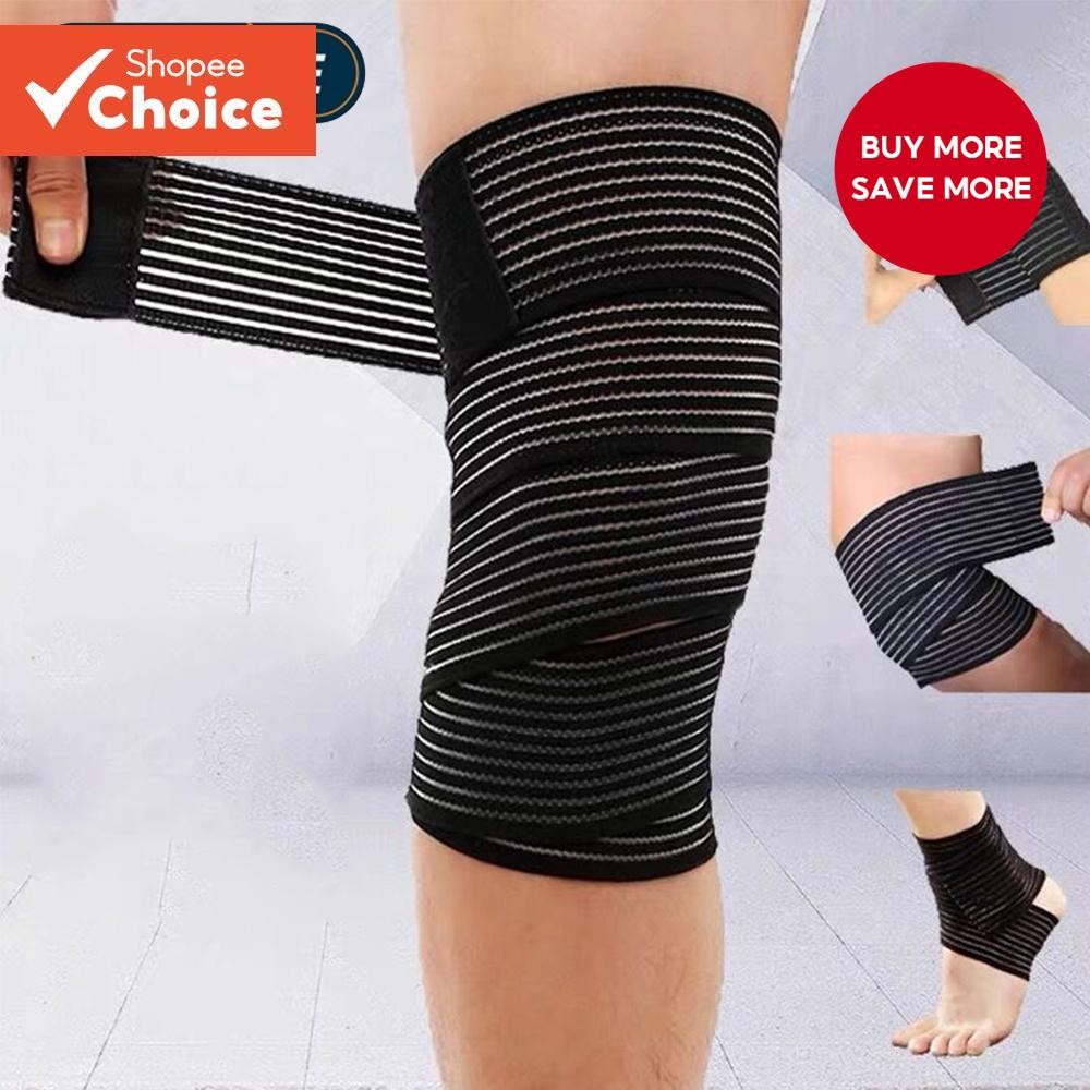 SPOSAFE 1 Pcs Elastic muscle bandage sports compression bandage for ...