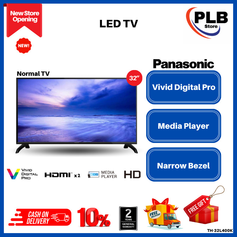 PANASONIC LED TV 32 INCH ( TH-32L400K ) | Shopee Malaysia