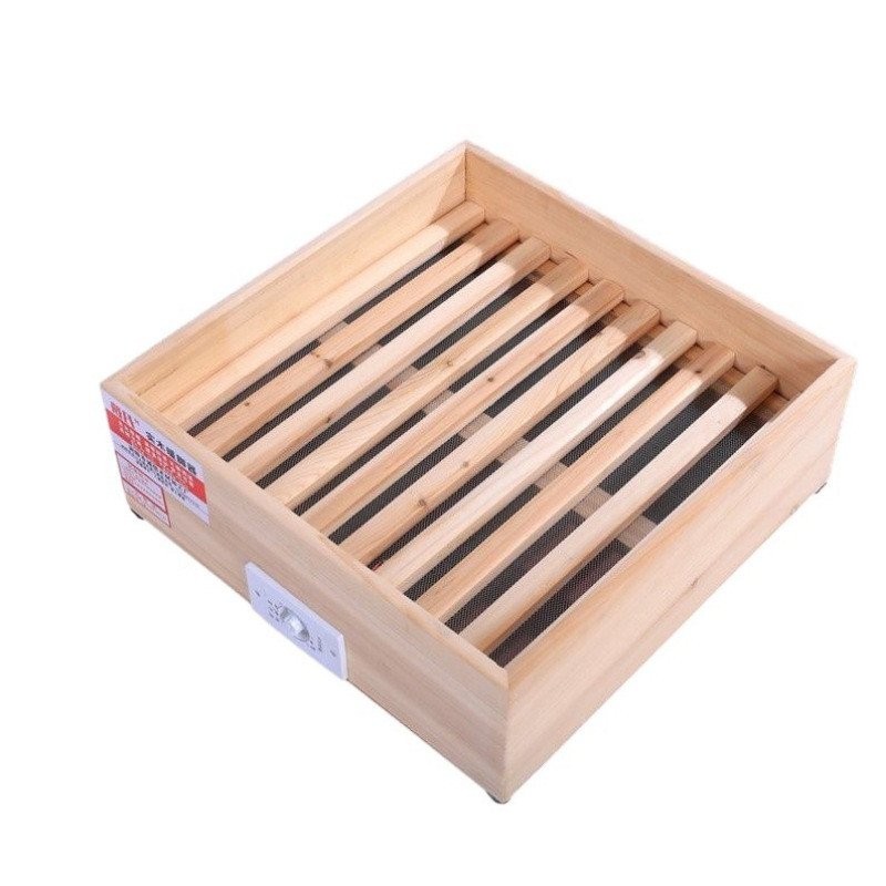 Foot Warmer Solid Wood Baking Foot Oven Fire Oven Household Heater Electric Fire Barrel Electric ...