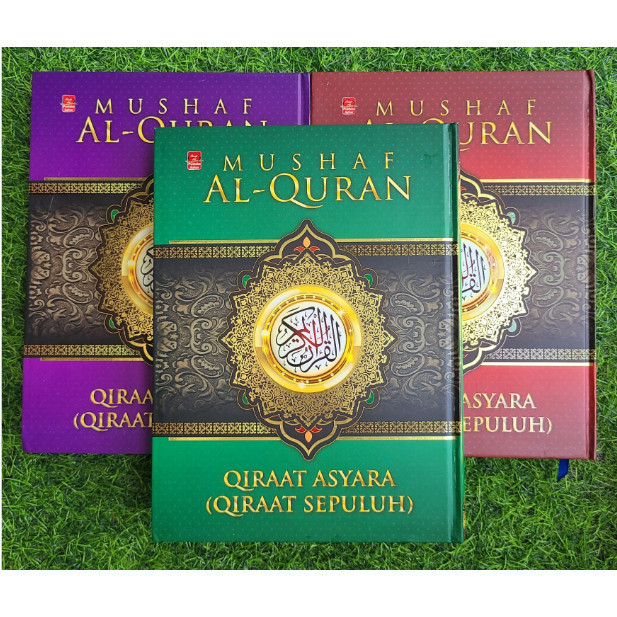 Mushaf Al-Quran Qiraat Asyara (Qiraat Sepuluh) l Saiz B5 | Shopee Malaysia