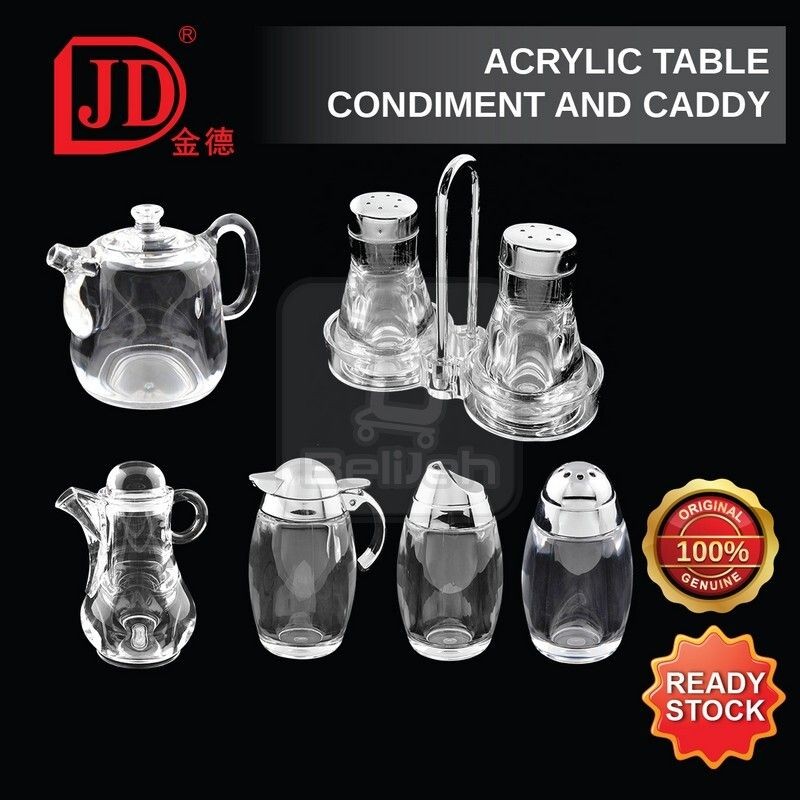 JD Acrylic Table Condiment Caddy / Condiment Holder | Shopee Malaysia