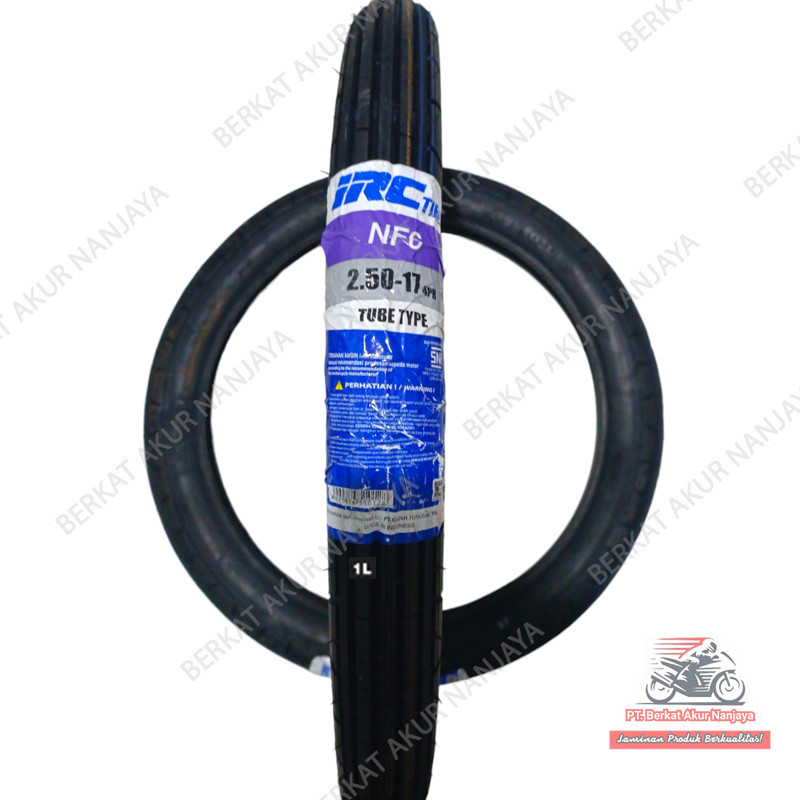 IRC NF6 250-17 NF 6 2.50 Ring 17 Tubetype Bebek Motorcycle Tires (Not ...