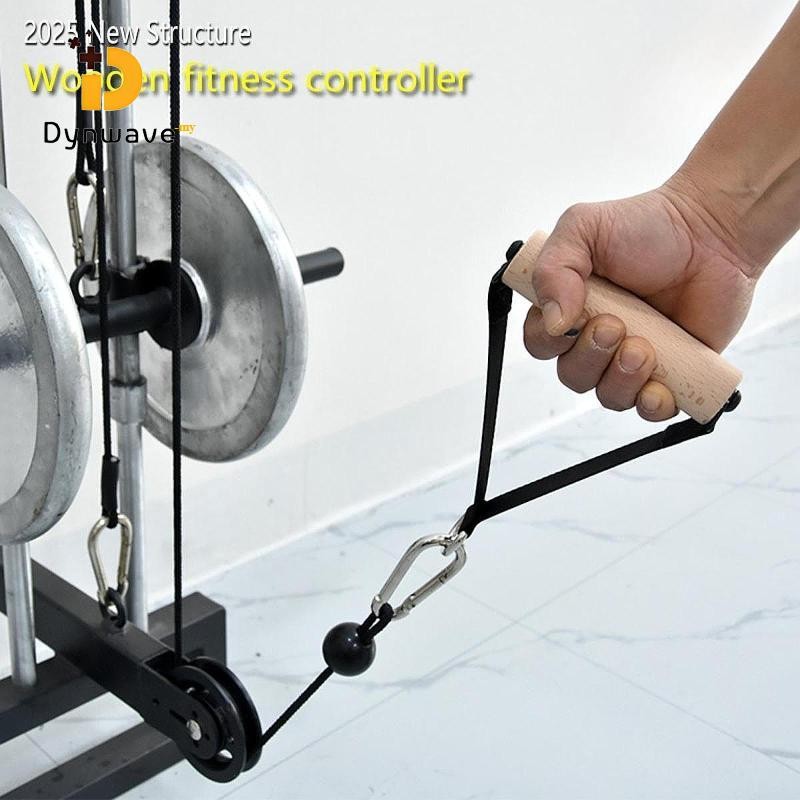 Dynwave Exercise Handle with Carabiner Resistance Band Handle Cable ...