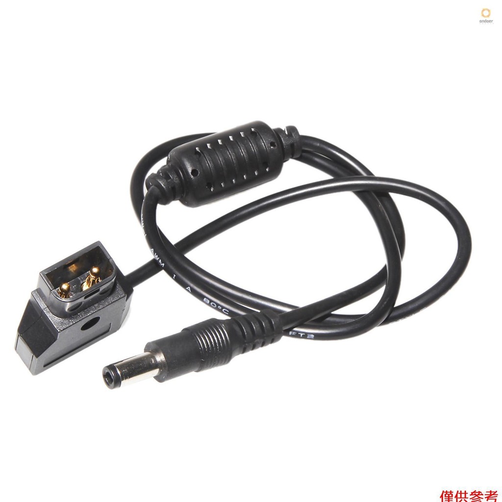 Coiled D-Tap 2Pin Male to DC 5.5*2.5mm Adapter Cable for V-Mount ...