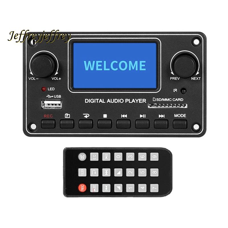 LCD MP3 Player Module 28X64 Display Bluetooth Digital Audio Decoder ...