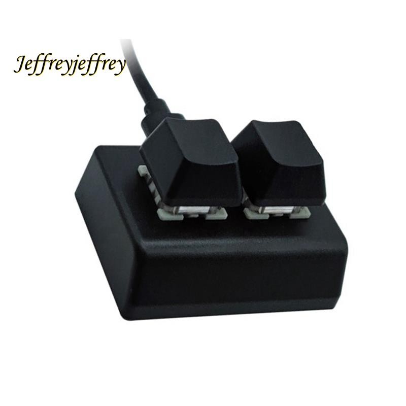 2 Keys Macro Programming Keyboard RGB Mini Keyboard Gaming Drawing Red Switch Custom Keyboard ...